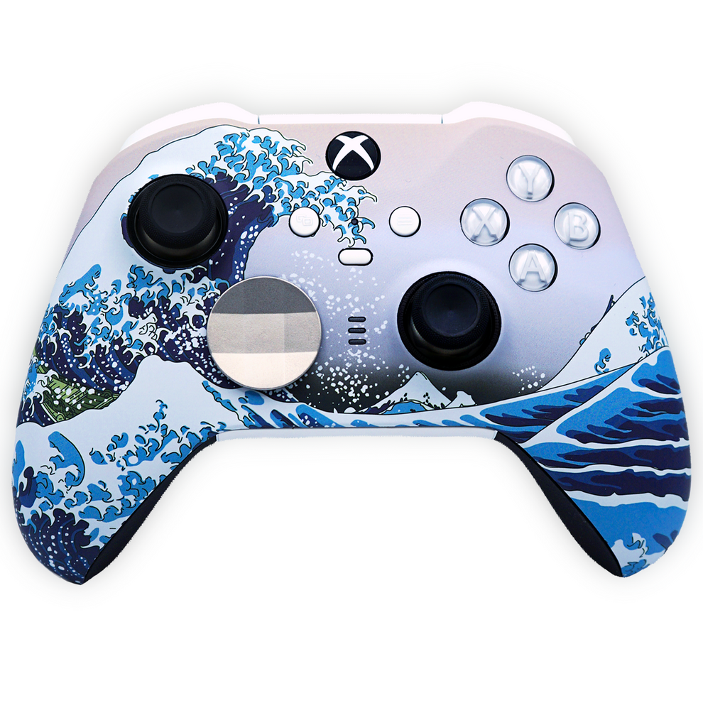 Xbox Elite Series 2 Controller - The Great Wave Custom – Platinum ...